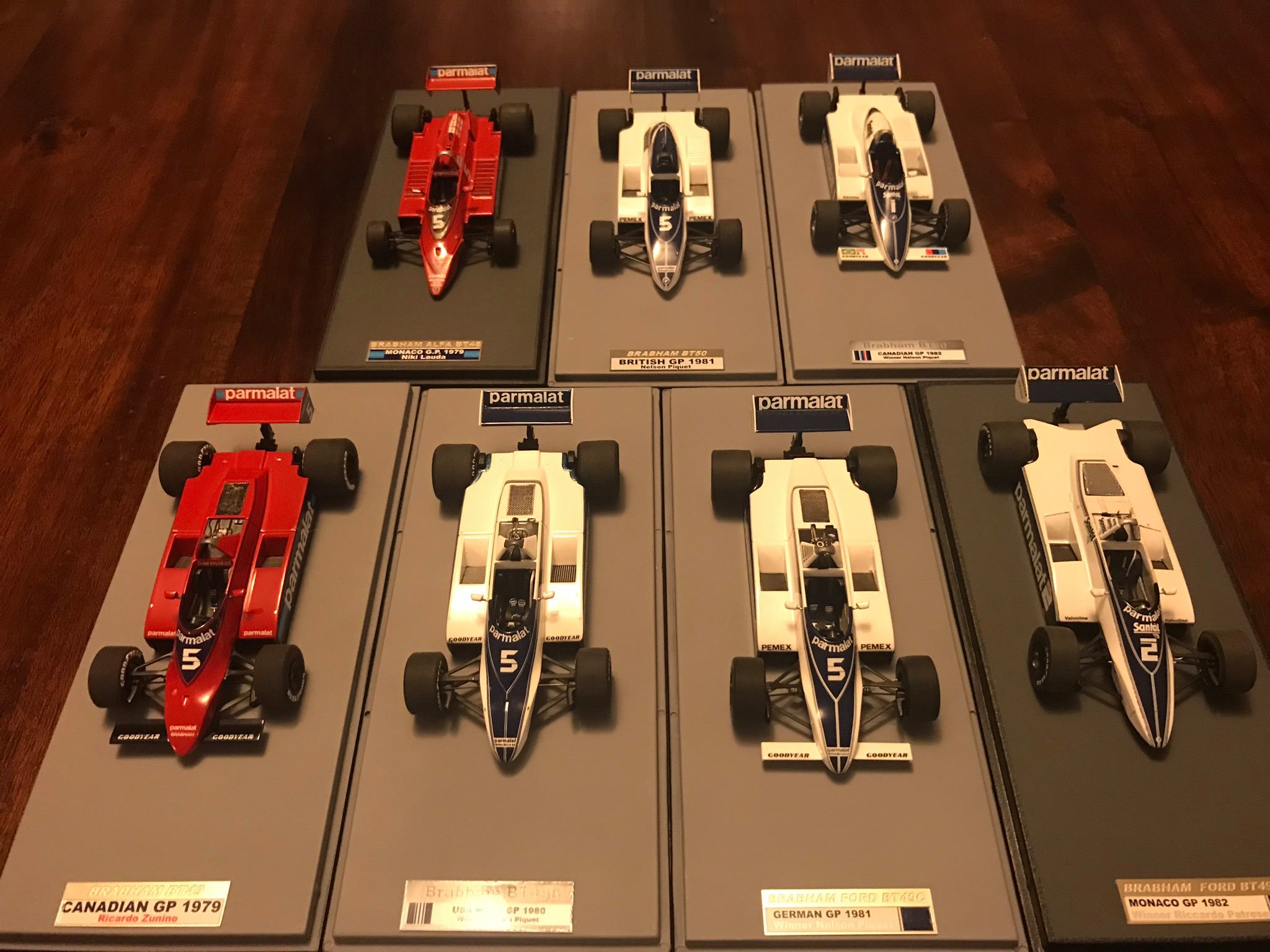 BRABHAM WING CARS 1979/1982 - BY Ron Bijlsma - Tameo Kits