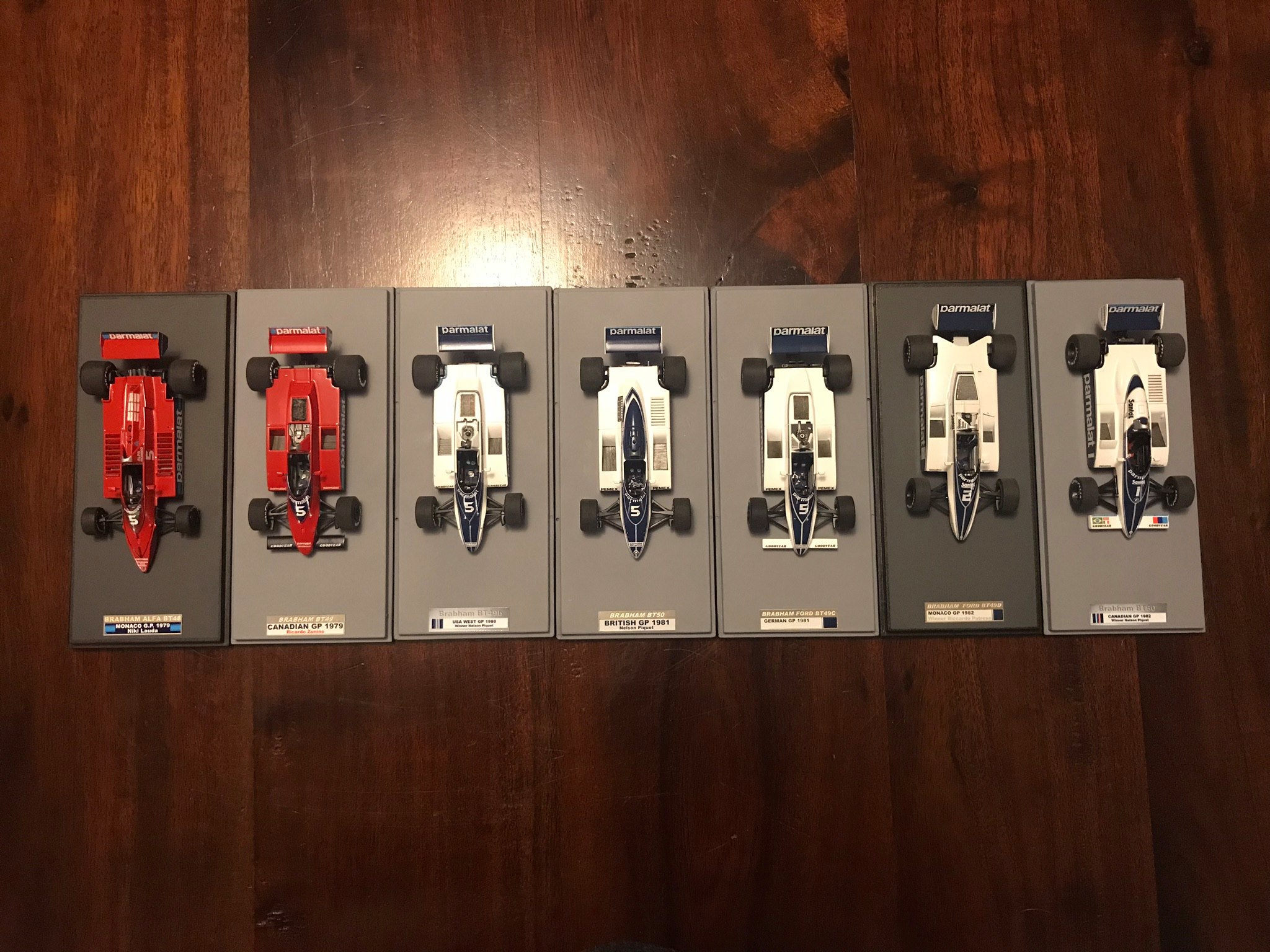 BRABHAM WING CARS 1979/1982 - BY Ron Bijlsma - Tameo Kits