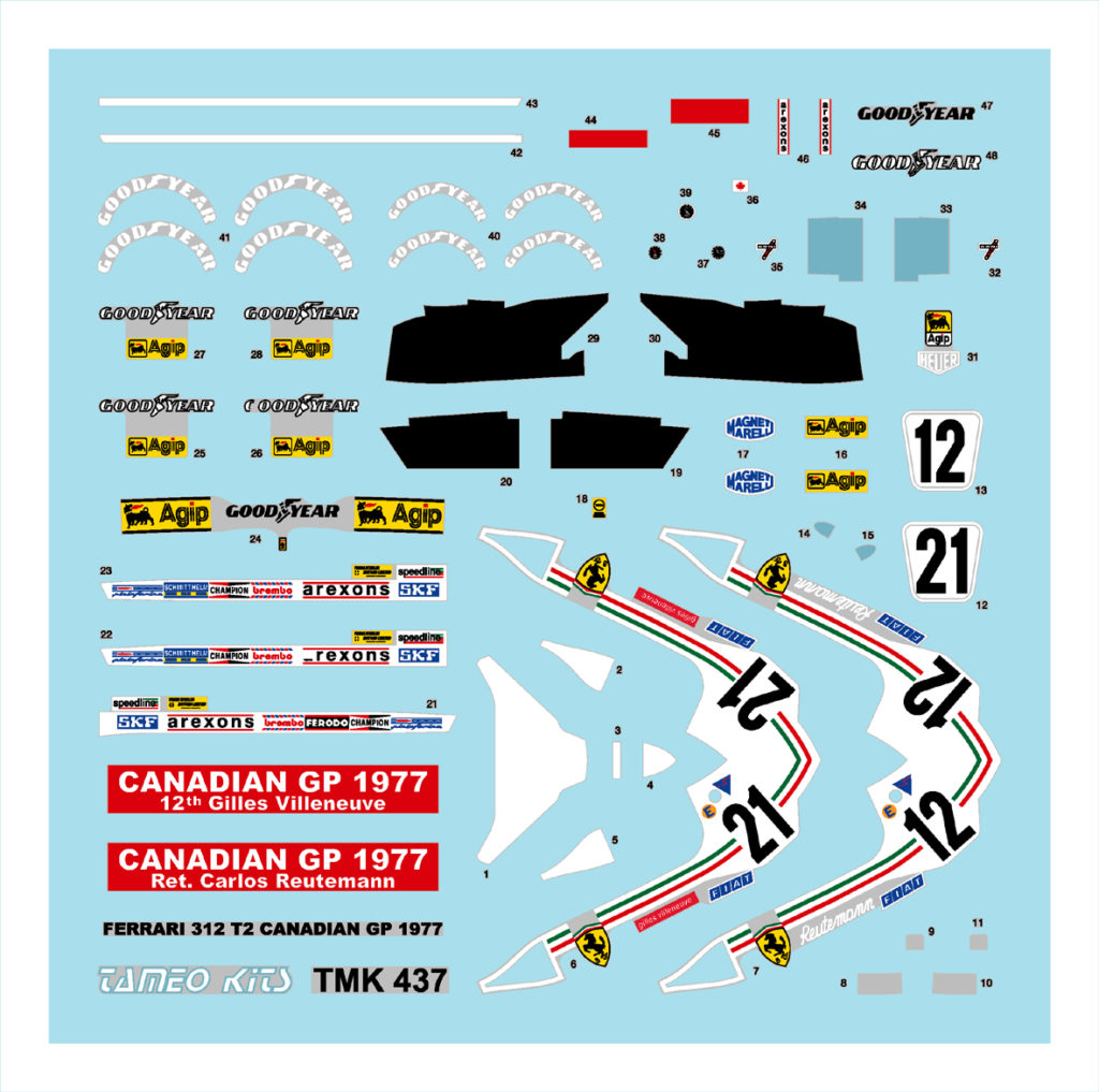 TMK 437 - Tameo Kits