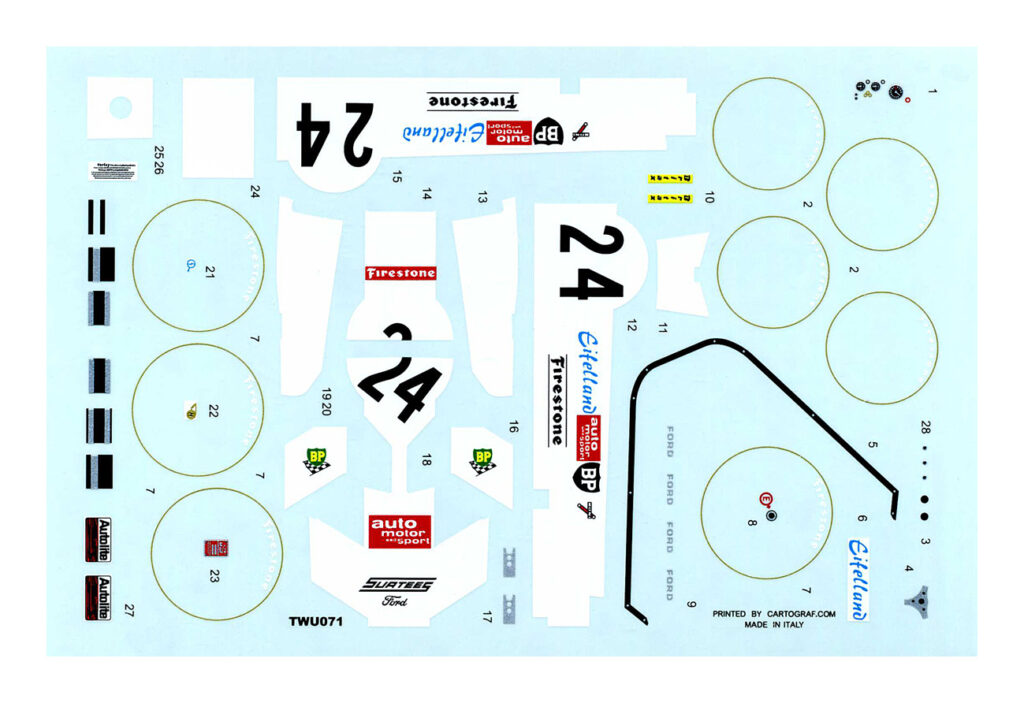 TWU 071 - Tameo Kits