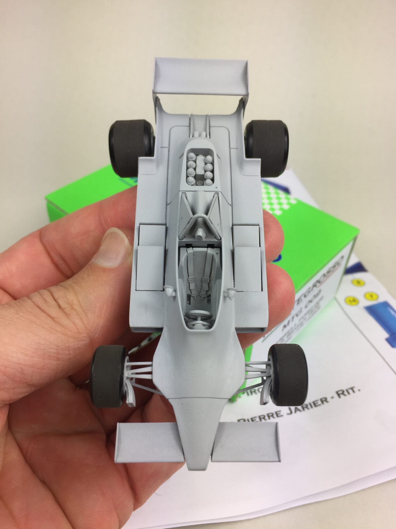 OPENING THE BOX MTG 009 TYRRELL 009 BRAZILIAN G.P. 1979 - Tameo Kits