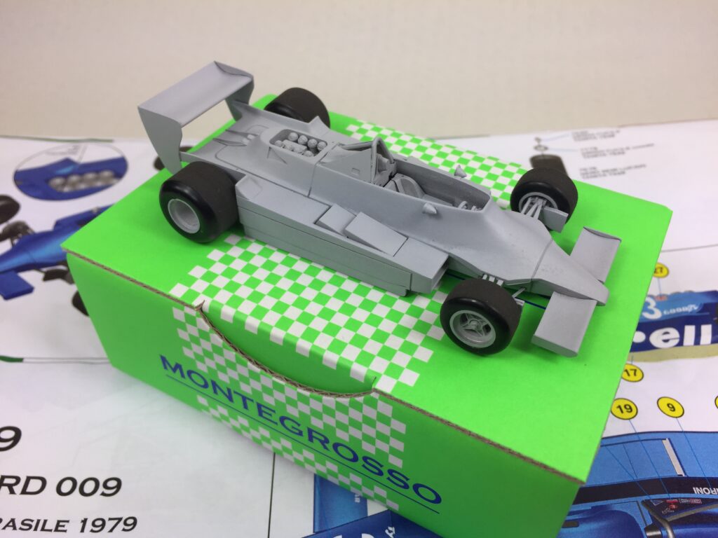 OPENING THE BOX MTG 009 TYRRELL 009 BRAZILIAN G.P. 1979 - Tameo Kits