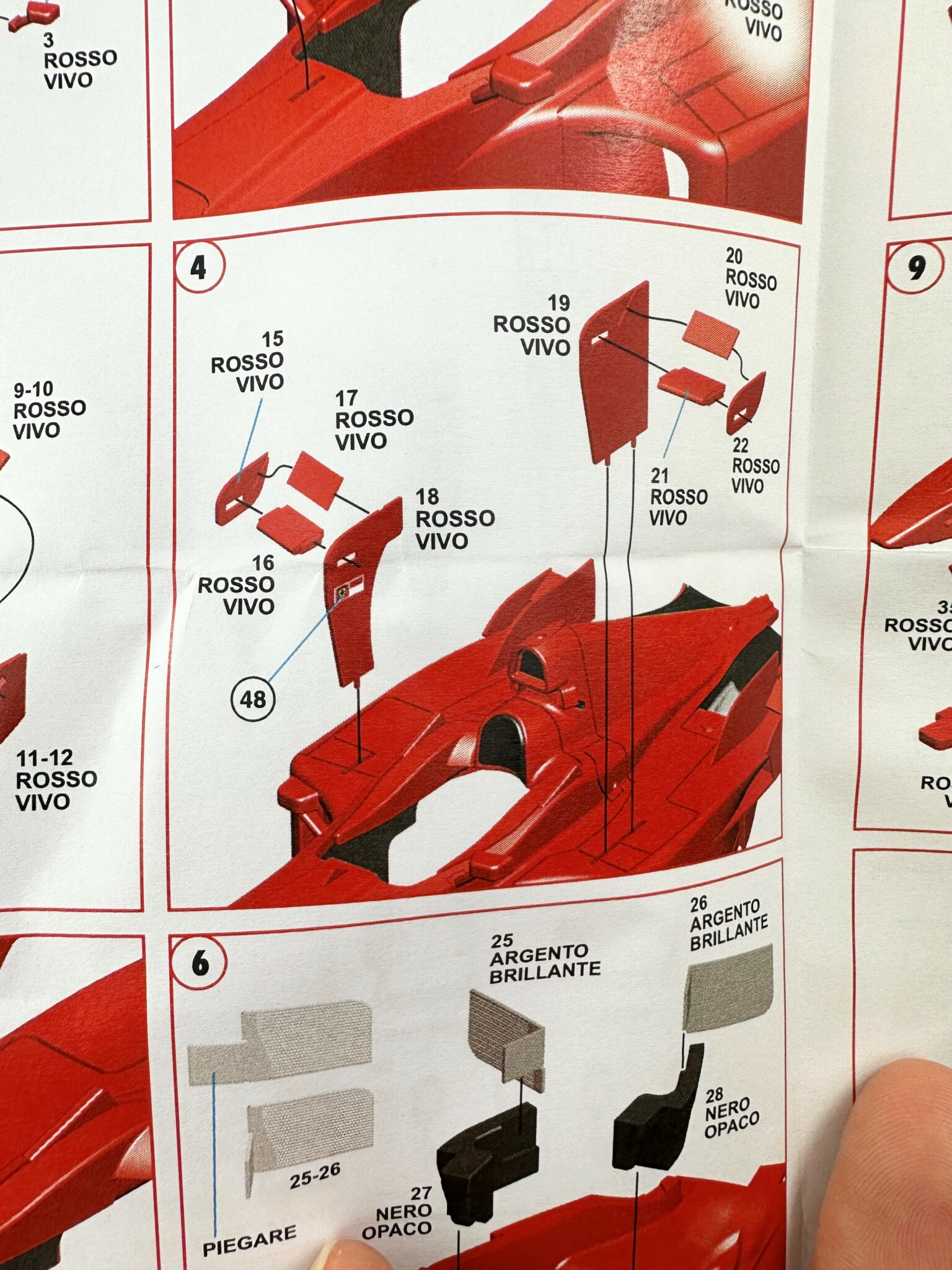 APRENDO LA SCATOLA - TMK 444 FERRARI F300 GP SAN MARINO 1998 - Tameo Kits
