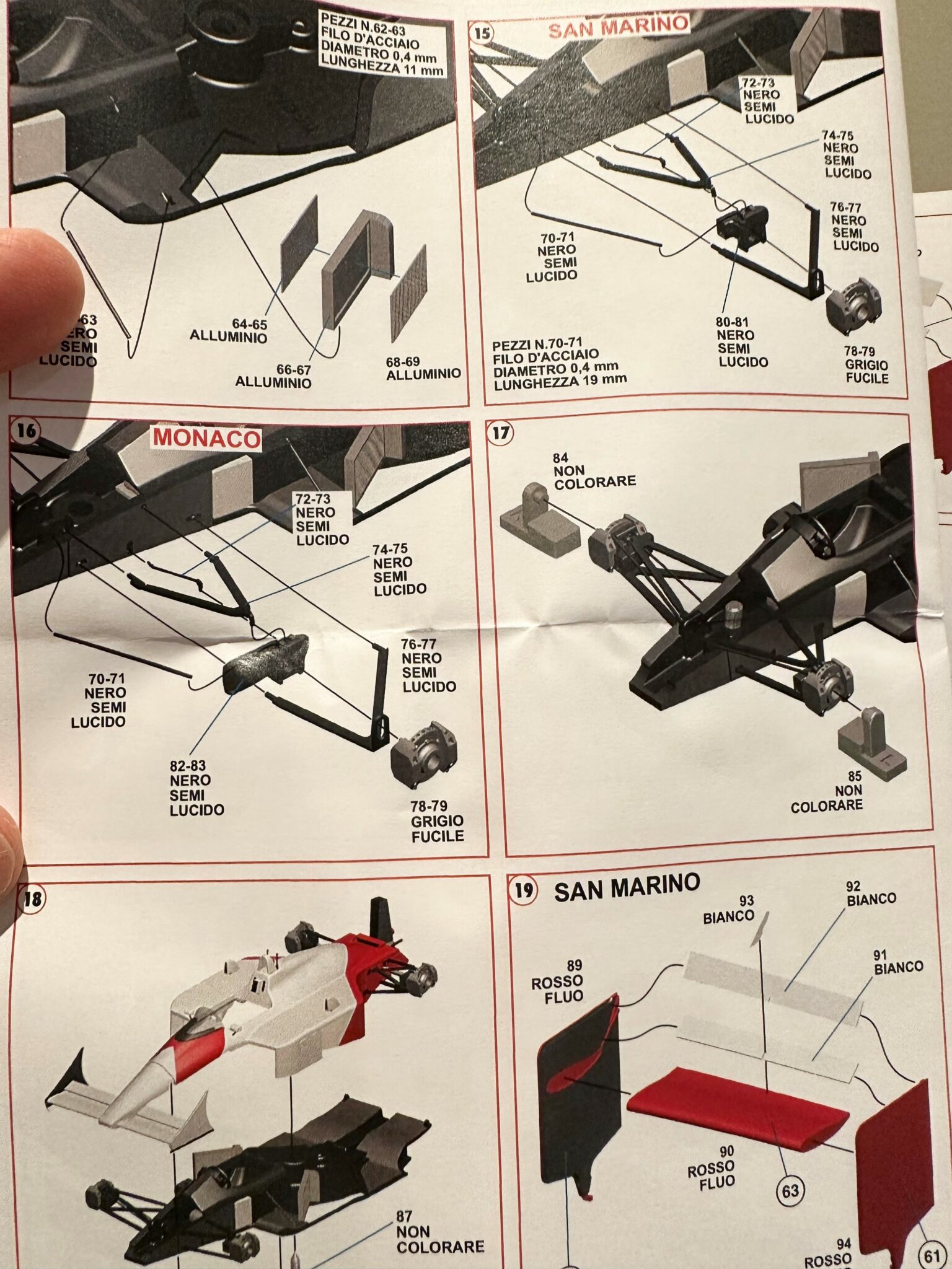 OPENING THE BOX - TMK447 MCLAREN HONDA MP4/4 SAN MARINO/MONACO GP 1988 ...
