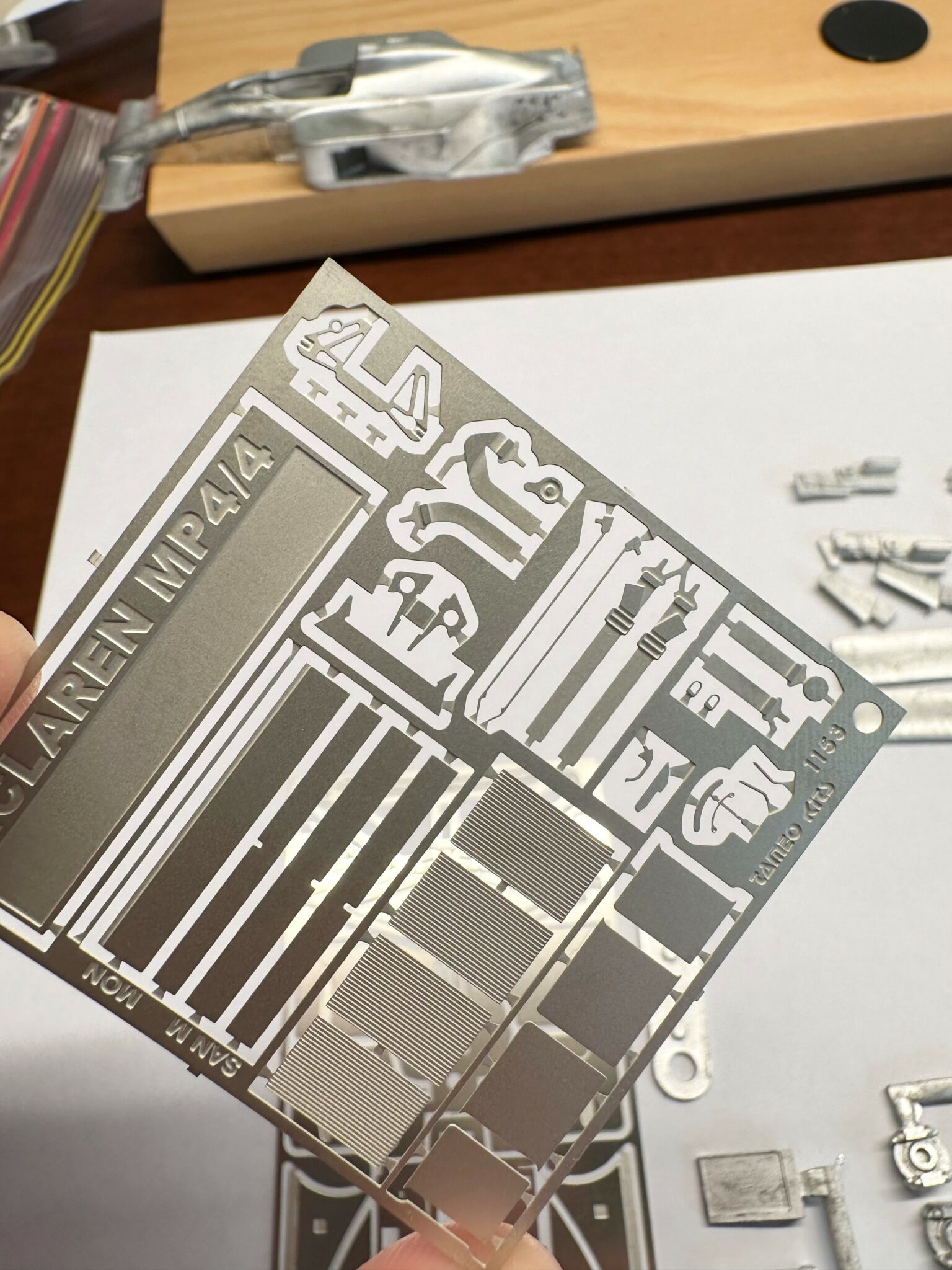 OPENING THE BOX - TMK447 MCLAREN HONDA MP4/4 SAN MARINO/MONACO GP 1988 ...