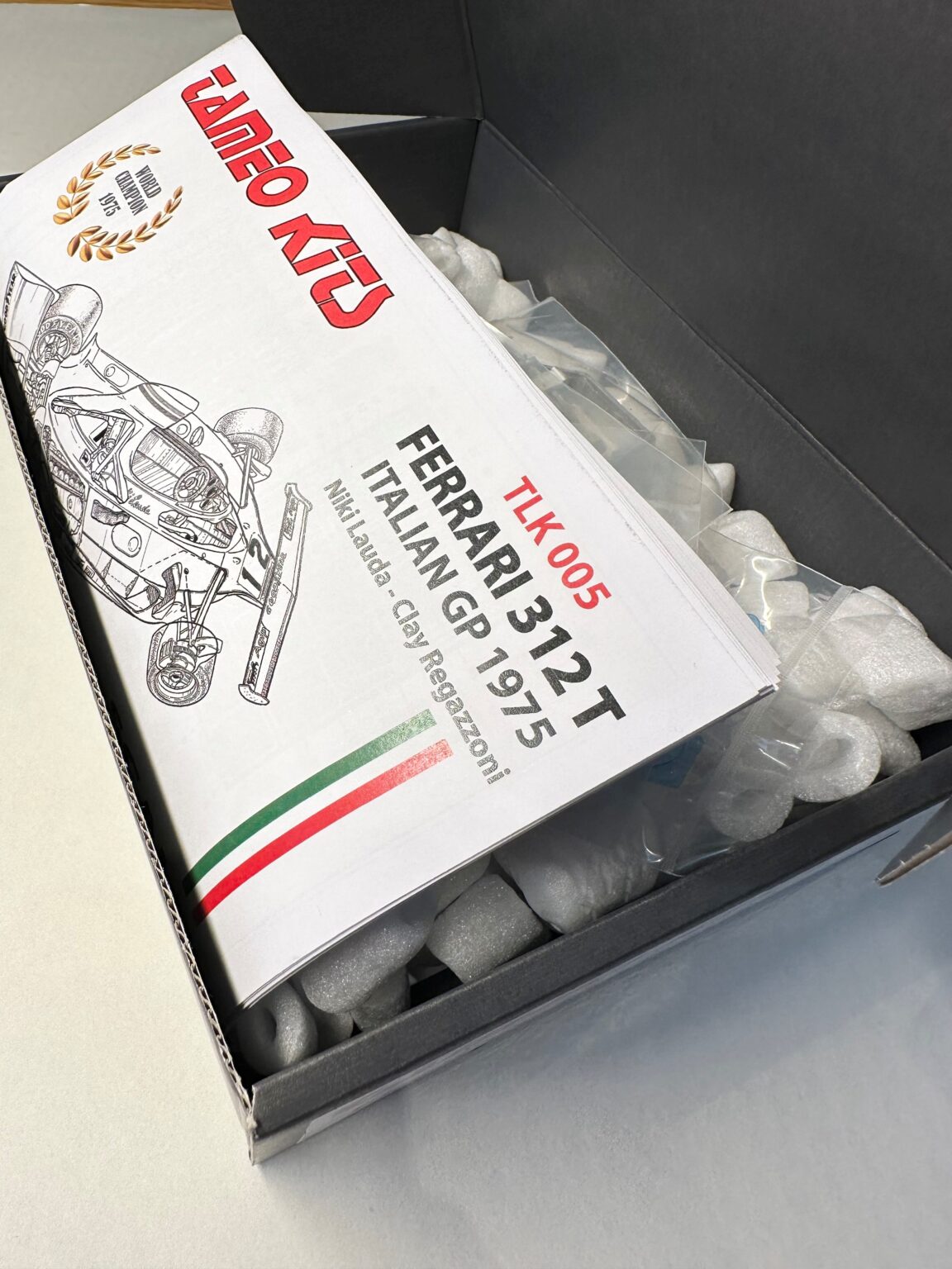 OPENING THE BOX - FERRARI 312 T ITALIAN GP 1975 - BY MICHAEL KELLY ...