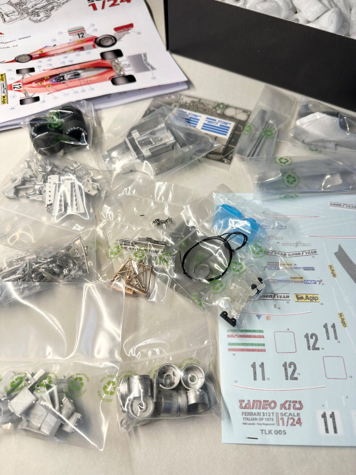 OPENING THE BOX - FERRARI 312 T ITALIAN GP 1975 - BY MICHAEL KELLY ...